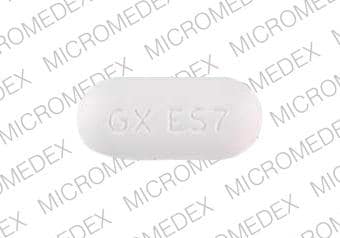 Pill Finder: GX ES7 White Capsule-shape - Medicine.com