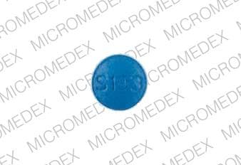 Pill Finder: S193 Blue Round - Medicine.com
