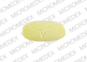 Pill Finder: V 36 01 Yellow Elliptical / Oval - Medicine.com