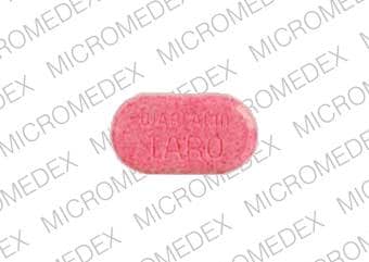 Pill Finder: 1 WARFARIN TARO Pink Elliptical / Oval - Medicine.com