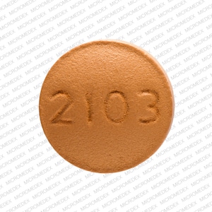 Pill Finder: V 2103 Brown Round - Medicine.com