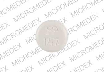 Pill Finder: MP 147 White Round - Medicine.com