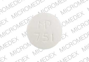 Pill Finder: MP 751 White Round - Medicine.com