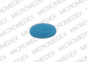 Pill Finder: CDT 101 Pfizer Blue Elliptical / Oval - Medicine.com