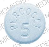 Pill Finder: PERCOCET 5 Blue Round - Medicine.com