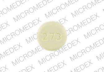 Pill Finder: 273 .5 Yellow Round - Medicine.com