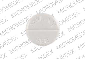Pill Finder: MYLAN 162 White Round - Medicine.com
