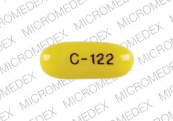 Pill Finder: C-122 Yellow Capsule-shape - Medicine.com