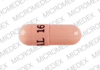 Pill Finder: GAL 16 Pink Capsule-shape - Medicine.com