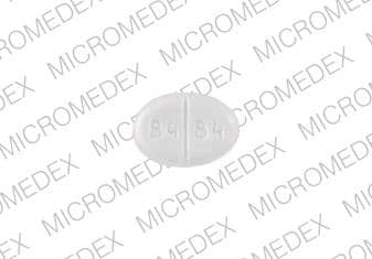 Pill Finder: BI BI 84 84 White Elliptical / Oval - Medicine.com