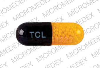 Pill Finder: TCL 1222 Blue Capsule-shape - Medicine.com