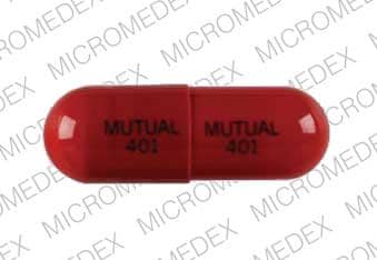 Pill Finder: MUTUAL 401 MUTUAL 401 Orange Capsule-shape - Medicine.com