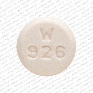 Pill Finder: W 926 Beige Round - Medicine.com