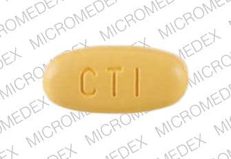 Pill Finder: NVR CTI Yellow Elliptical / Oval - Medicine.com
