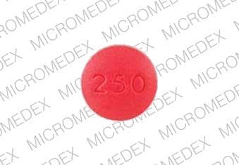 Pill Finder: K 250 Red Round - Medicine.com
