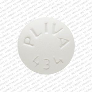 Pill Finder: PLIVA 434 White Round - Medicine.com