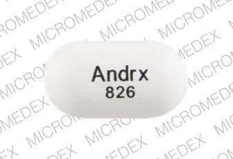 Pill Finder: Andrx 826 White Capsule-shape - Medicine.com