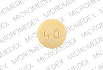 Pill Finder: LUPIN 40 Yellow Round - Medicine.com