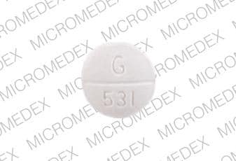 Pill Finder: G 531 White Round - Medicine.com