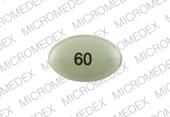 Pill Finder: AMGEN 60 Green Elliptical / Oval - Medicine.com