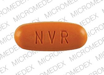 Pill Finder: NVR CSF Yellow Elliptical / Oval - Medicine.com