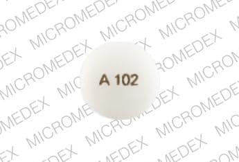 Pill Finder: A 102 White Round - Medicine.com