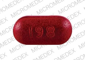 Pill Finder: 198 Ther-Rx Red Capsule-shape - Medicine.com