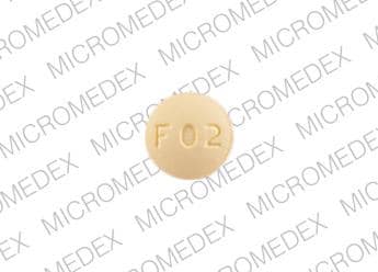 Pill Finder: LU F02 Yellow Round - Medicine.com