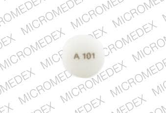 Pill Finder: A 101 White Round - Medicine.com