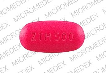 Pill Finder: Pfizer ZTM500 Pink Elliptical / Oval - Medicine.com