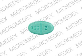 Pill Finder: 722 2 WC Green Elliptical / Oval - Medicine.com