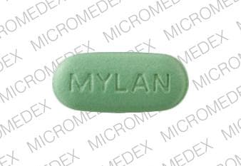Pill Finder: MYLAN 711 Green Elliptical / Oval - Medicine.com
