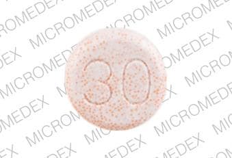 Pill Finder: 30 White Round - Medicine.com