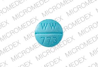 Pill Finder: WW 773 Blue Round - Medicine.com