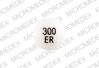 Pill Finder: 300 ER White Round - Medicine.com