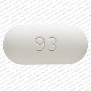 Pill Finder: 93 22 75 White Elliptical / Oval - Medicine.com