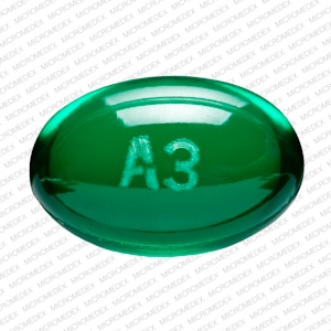 Pill Finder: A3 Green Elliptical / Oval - Medicine.com