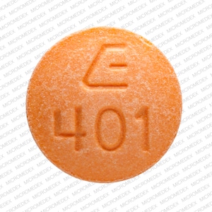 Pill Finder: E 401 Orange Round - Medicine.com