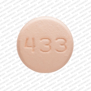 Pill Finder: M 433 Orange Round - Medicine.com