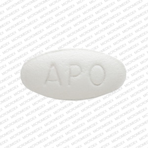 Pill Finder: APO A10 White Elliptical / Oval - Medicine.com