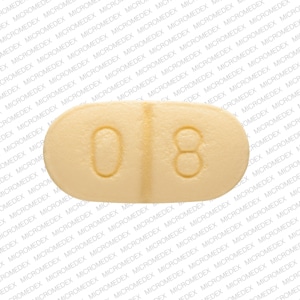 Pill Finder: A 0 8 Yellow Capsule-shape - Medicine.com