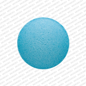 Pill Finder: 4853 V Blue Round - Medicine.com