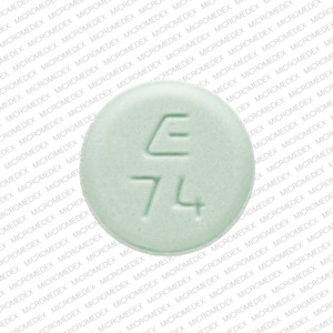 Pill Finder: E 74 Green Round - Medicine.com