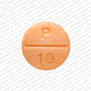 Pill Finder: P 10 Orange Round - Medicine.com