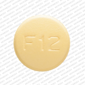 Pill Finder: M F12 Yellow Round - Medicine.com