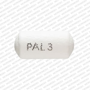 Pill Finder: PAL 3 White Capsule-shape - Medicine.com