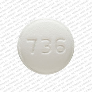 Pill Finder: 736 White Round - Medicine.com