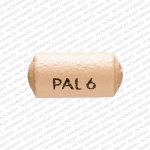 Pill Finder: PAL 6 Brown Capsule-shape - Medicine.com