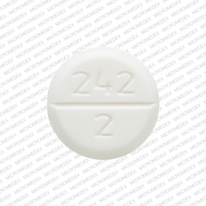 Pill Finder: 242 2 WATSON White Round - Medicine.com