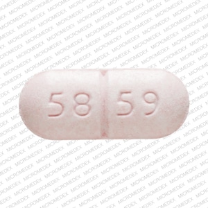 Pill Finder: M 58 59 Pink Capsule-shape - Medicine.com